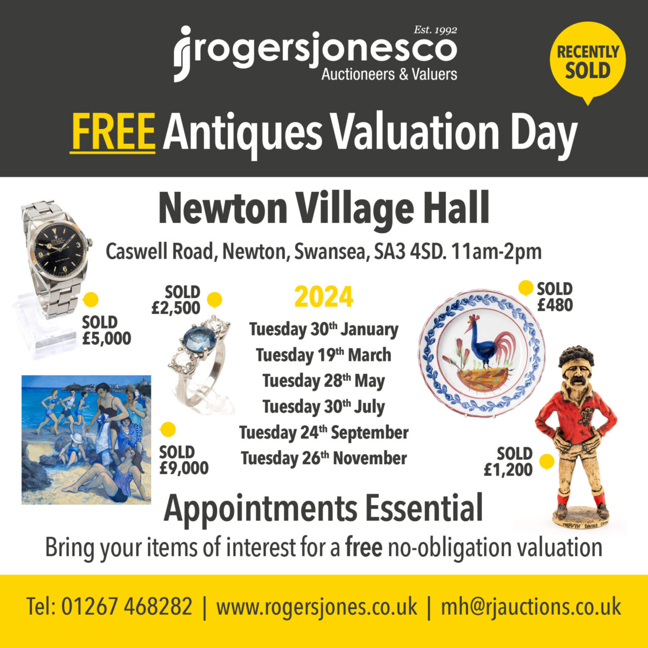 Valuation Events Near You — Rogers Jones Co (EN)